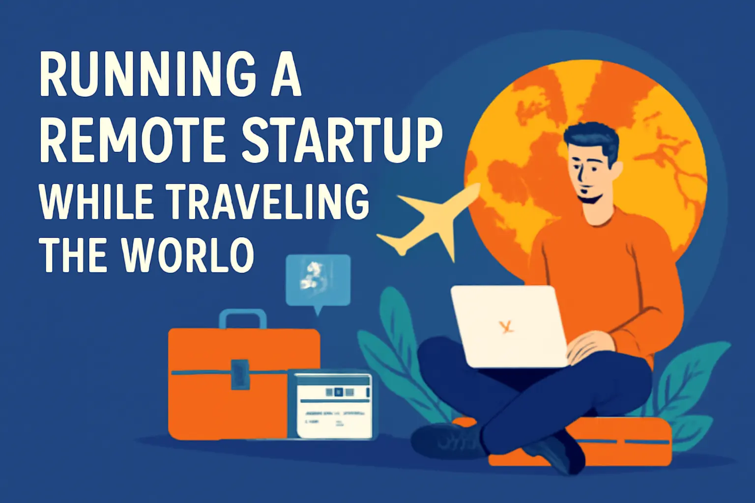 How to Run a Remote Startup While Traveling the World