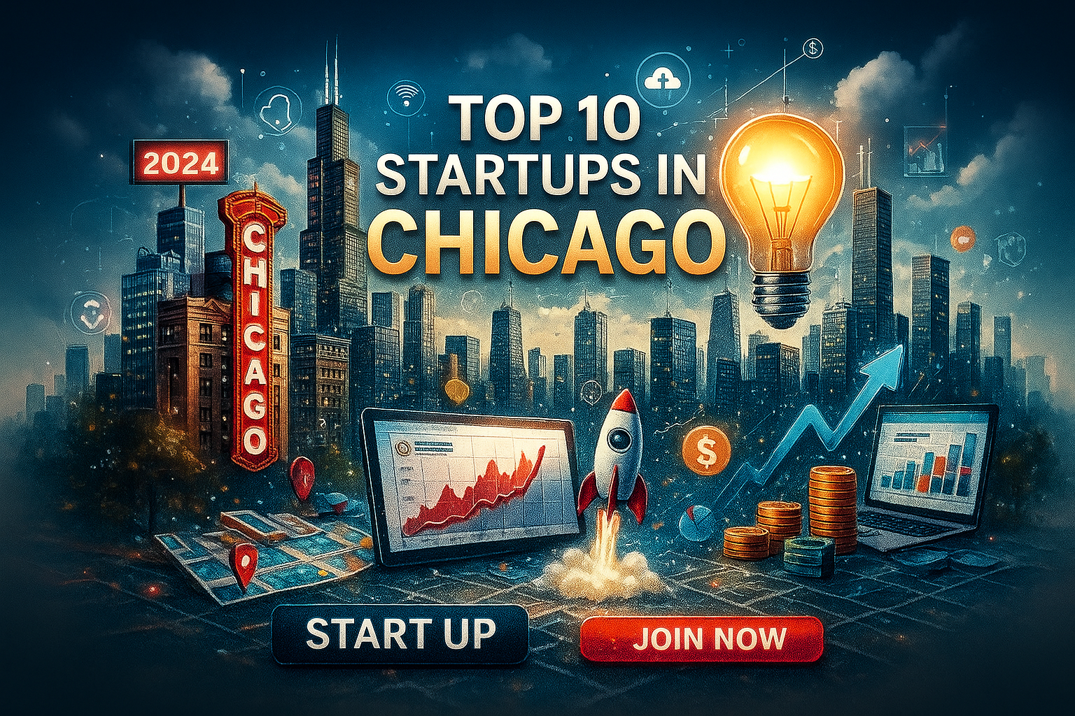 Top 10 startups in Chicago: A Thriving Ecosystem Driving Innovation and ...
